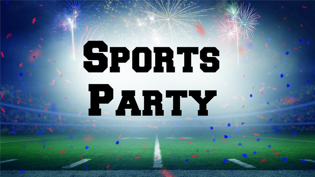 Sports Party Decorations by PinkFish Shop