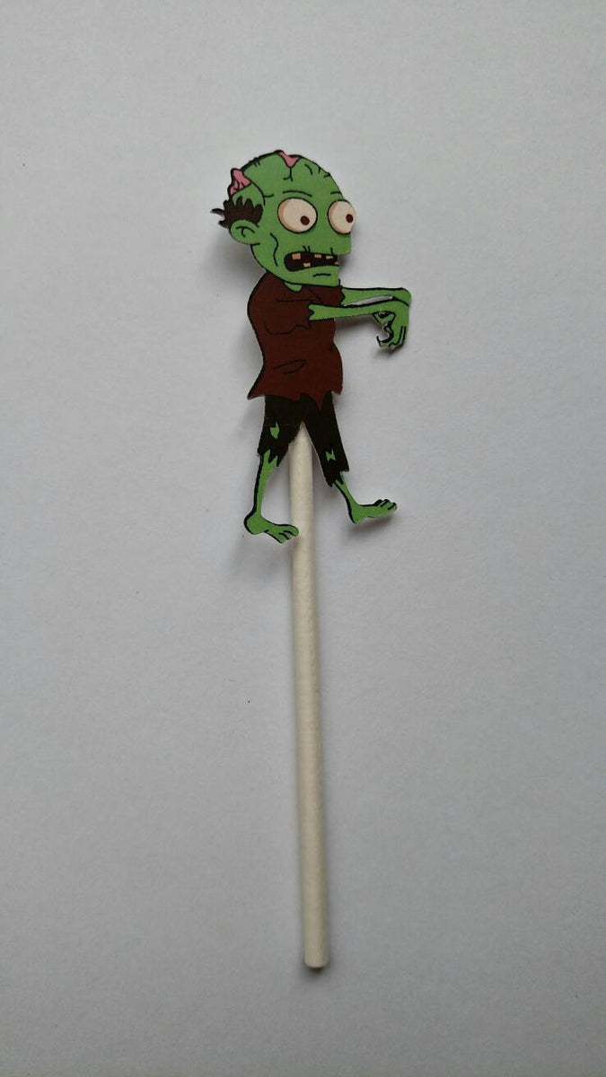 Zombie Cupcake Toppers (12 count) – PinkFish Shop